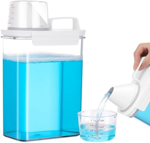 Washing Powder Storage Container,1800ML Cereal Storage Containers,Rice ...