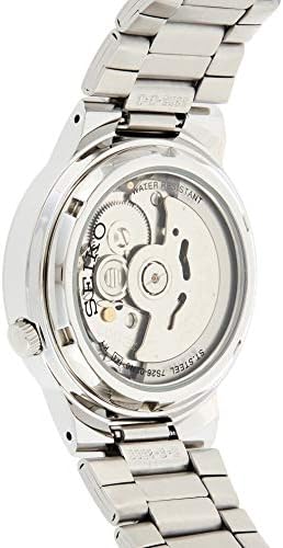 Amazon.com: Seiko 5 Men's SNKA07 Automatic Black Dial Stainless Steel ...