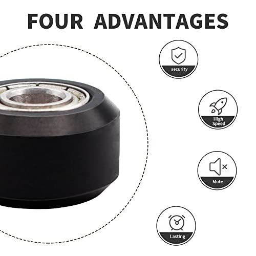 Snapklik.com : iMetrx Small POM Wheels Rollers Mini