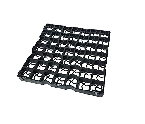 60 x Black Plastic Paving Driveway Grid Turf Grass Lawn Path Gravel ...