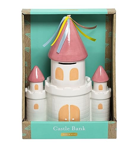 Snapklik.com : Kate & Milo Ceramic Princess Fairytale Castle Bank ...