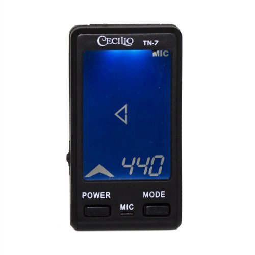 Cecilio TN-7 Mini Clip-On Tuner with Clip/Mic Switch : Amazon.in ...