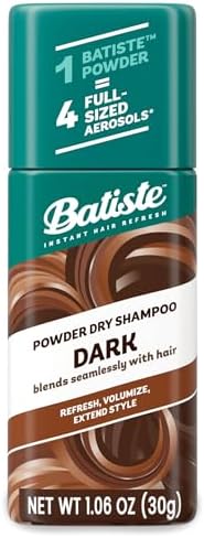 Amazon.com : Batiste Powder Dry Shampoo, Oil-Absorbing, Non-Aerosol ...