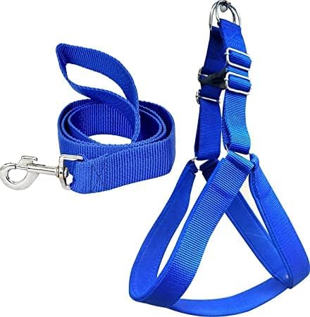 SUPER CHAIN Pups&Pets Combo 1.25 inch Dog Adjustable Chest Belt Body ...