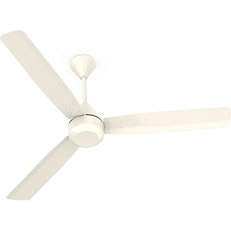 Buy Crompton Energion Groove 1200mm (48 inch) Ceiling Fan (Ivory), Pack ...
