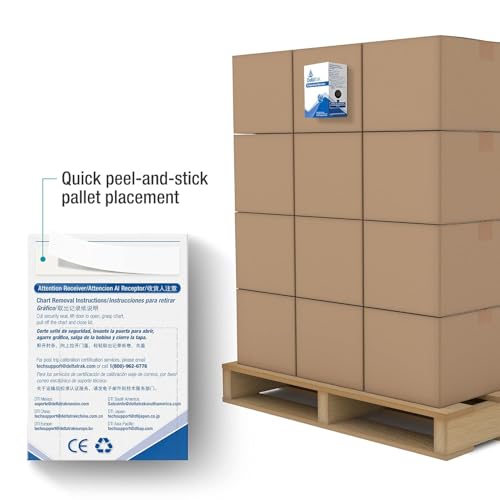 DeltaTrak's 20-Day in-Transit Temperature Chart Recorder, Model 16200 ...