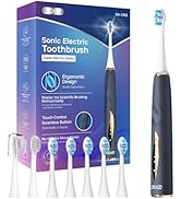 Amazon.com: SEAGO Electric Toothbrush with 8 Soft Bristle Heads for ...