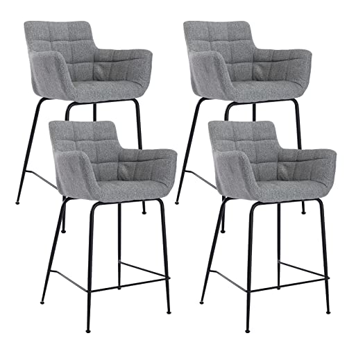 Barhocker Mit Lehne 4er Set