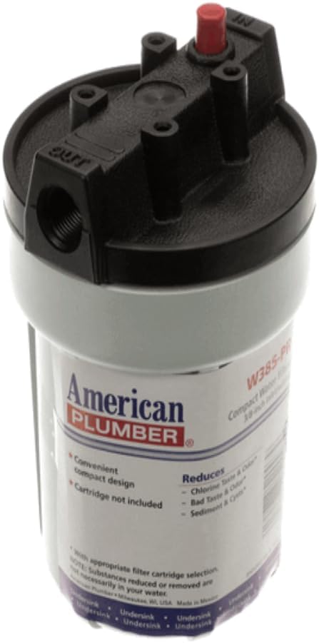 Amazon.com: American Plumber W385-PR Replacement Water Filter Container ...