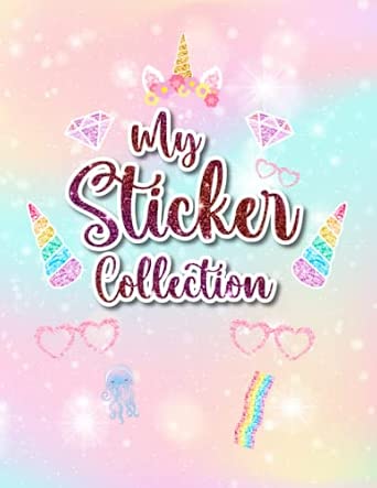 My Sticker Collection: Kids Album For Collecting Stickers | Sticker ...