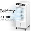 Beldray Portable Air Cooler - 6L Cooling Fan, 3 Speeds, Swing Function ...