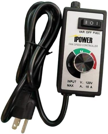 Amazon.com: iPower Variable Fan Speed Controller, Speed Adjuster 1000W ...