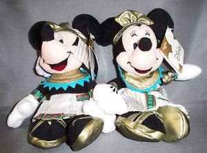 Amazon.com: Disney's Globe-Trotting Egyptian Minnie and Mickey Bean ...