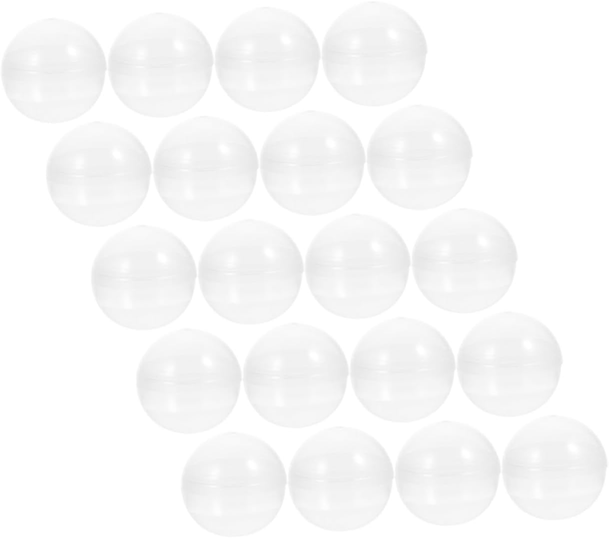 Amazon.co.jp: STAHAD 50pcs Plastic Capsule Case Fillable Round Capsule ...