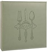 Amazon.com: COFICE Recipe Binder – 8.5x11 3 Ring Blank Family Recipe ...