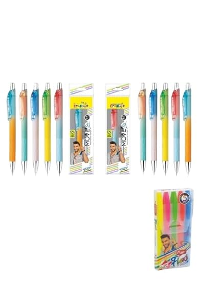 FLAIR MOVE Dx 0.7 mm 2B Mechanical Extra Dark Pencil| Premium Matt ...