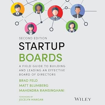 Amazon.com: Startup Boards: A Field Guide to Building and Leading an ...