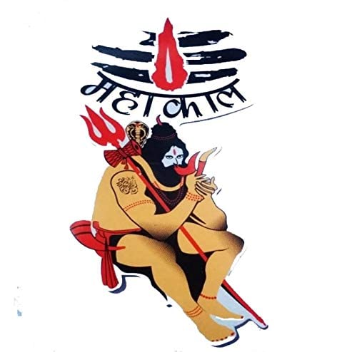 SHRIWASTAV CART Sticker for Bike Mahadev Logo (Sticker for All Bike ...