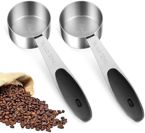 Amazon.com: 1/8 Cup (2Tbsp/30 Ml/30 Cc/1 Oz) Measuring Cups,304 ...