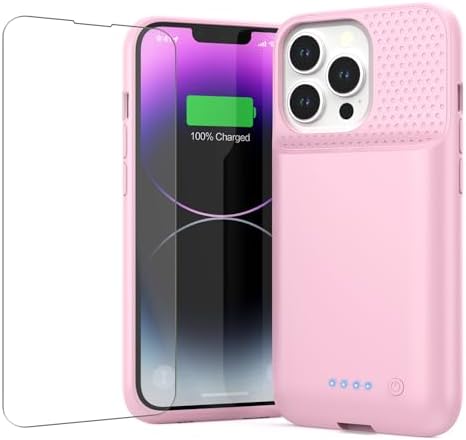 Amazon.com: Yacikos Battery Case for iPhone 13/13Pro/14,7500mah Ultra ...