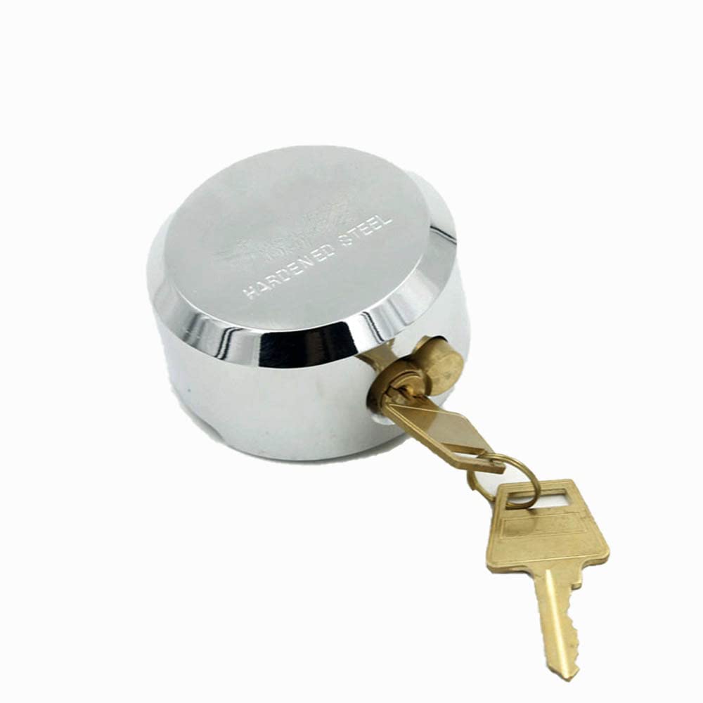 Van Lock, Heavy Duty 73MM Round Shackleless Padlock Round Concealed ...