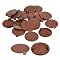 Amazon.com: uxcell 20Pcs Hinge Hole Covers, 35mm(1 3/8") Dia Plastic ...
