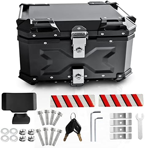 Amazon.com: Donpida Universal Motorcycle Top Case,65L Motorbike Tail ...