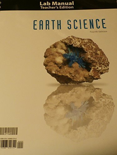 Earth Science 4th Edition Student Lab Manual & Teacher Edition Lab ...