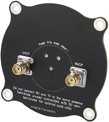 Amazon.com: 5.8GHz FPV Antenna Triple Feed Patch Antenna 9.4dBi High ...