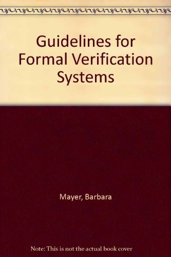 Buy Guidelines for Formal Verification Systems Book Online at Low ...