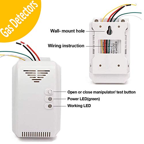 Snapklik.com : DC 12V Natural Gas Detector,Propane Detectors For Home ...