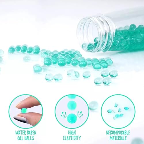PNJB 50000 Pcs Refill Ammo, Gel Blasters Ammo Gel Blasters Gun Refill ...