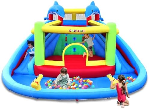Amazon.com: L.O.L. Surprise Inflatable River Race Water Slide with ...
