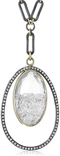 Amazon.com: Moritz Glik "Kaleidoscope" 18K Gold and Oxidized Silver ...