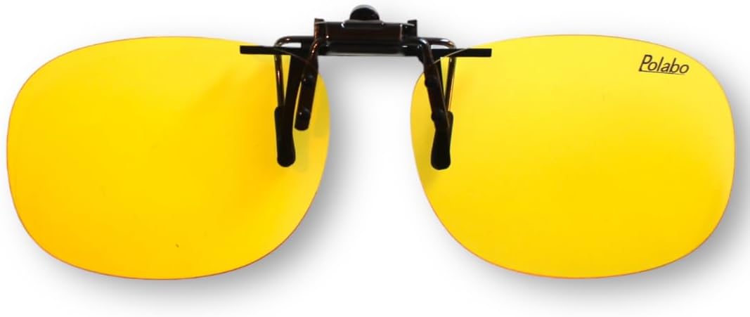 Amazon.co.jp: [Polabo] TKA-15 クリップオン式跳ね上げ夜間用サングラス 偏光イエローレンズ UVカット 軽量 昼夜兼用 運転・スポーツ・アウトドア向け : スポーツ ...