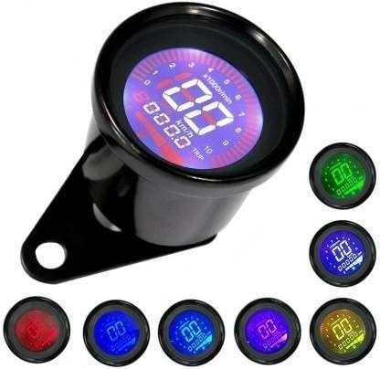 bike digital meter Speed Odometer Oil, Hour Speedometer LCD Tachometer ...