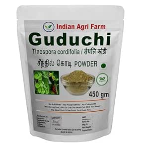 Iagrifarm Organic Guduchi Powder - 450 g - Giloy/Sindalkodi ...