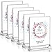 Amazon.com: PPH-Sisy Clear Acrylic Sign Holder 8.5X11 with Silver ...