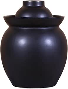 Traditional Chinese Pickle Jar Ceramic Jar with Lid, Fermentation Kit ...