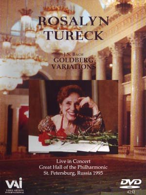 Amazon.com: Tureck Plays Bach: Goldberg Variations (DVD NTSC) : Movies & TV