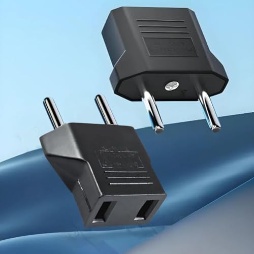 VAYINATO® 2 Pin Plug Socket Adaptor (Flat Plug) China, Thailand, Europe ...