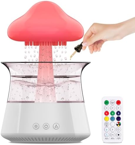 Humidifiers for Bedroom, 7 Color-Changing Led Night Lights ...