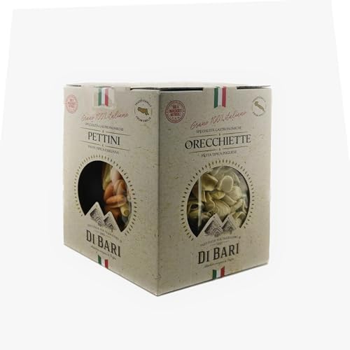 Amazon.com : Italian pasta box Di Bari Valigetta Esagonale 2.1 kg 4.6 ...