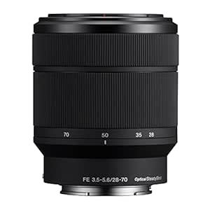 Sony SEL2870 FE 28-70mm F3.5-5.6 OSS Interchangeable Lens for Sony Alpha Cameras (Black) : SONY ...