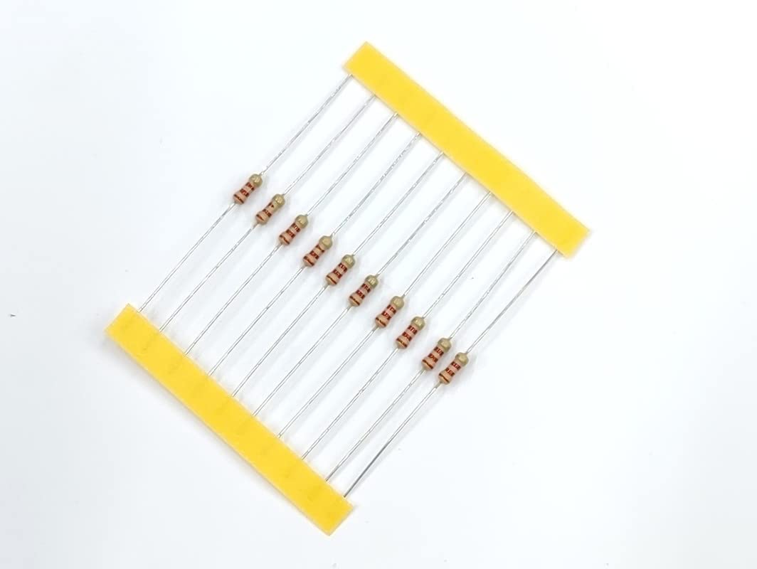 DIYtronics (1000 Pcs) 2K2 Ohm Resistor 1/4 Watt Tolerance 5% 2.2k ohm ...