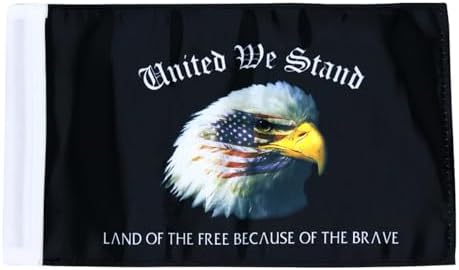 Amazon.com : Motorcycle Eagle Flag 6x9 Replacement Mini UV Coated Small ...