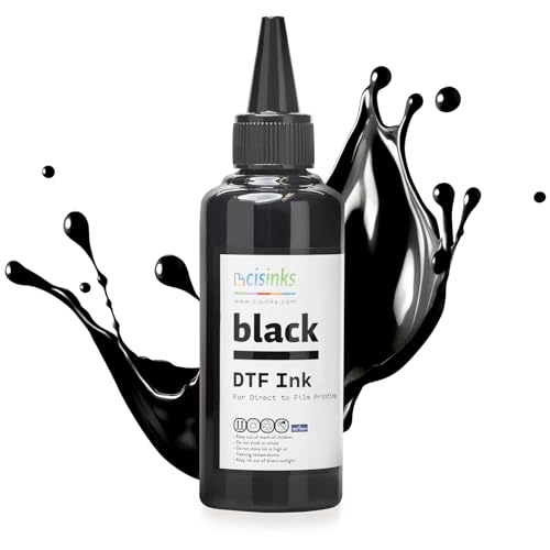 Cisinks Premium DTF Ink Bottle Refill Set 100ML- Direct to - Want It All