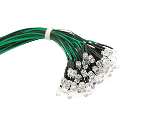 Snapklik.com : Ultra Bright 12v Pre Wired LED Diodes Light -Green Pack ...