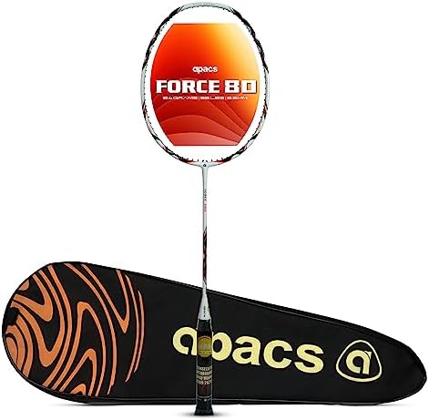 Buy Apacs Force 80 (35 LBS Max Tension, Extra Slim Shaft) Made in ...