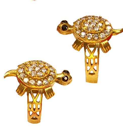Buy Jangra Unisex Adjustable Turtle Meru Ring for Good Luck, Success ...